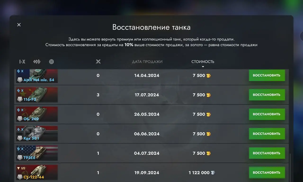 Аккаунт в Tanks Blitz Lesta (RU), Tanks Blitz - купить за 30 000 ₽ с гарантией на Юмаркет (7201)